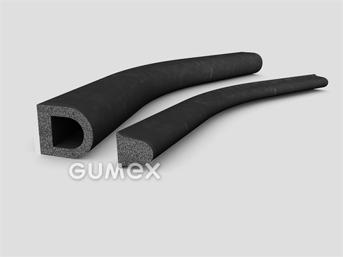 MIKROPORÖSE GUMMIPROFILE D-FORM | GUMEX.AT